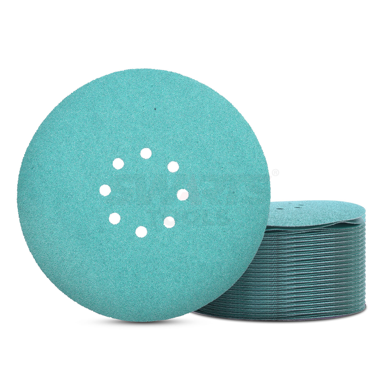9" 225mm AO Green Sanding Disc